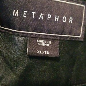 Metaphor | Jackets & Coats | Black Leather Jacket | Poshmark